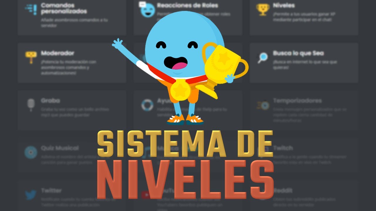 Sistema de Niveles | Tutorial y Guía MEE6 - YouTube