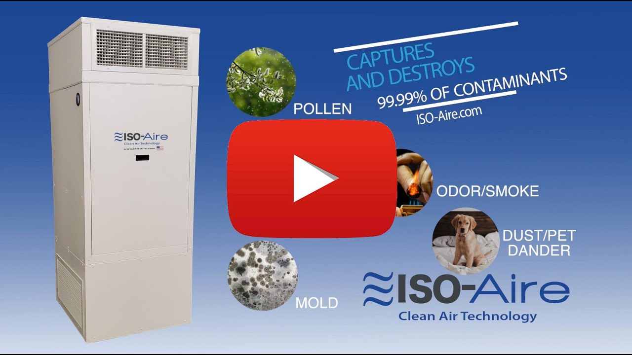 ISO-Aire Clean Air Commercial Air Purifier for Schools and Businesses ...