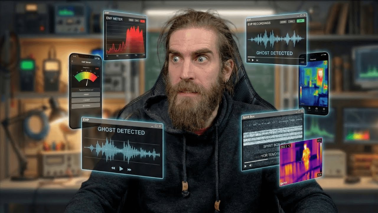 Ghost hunting apps are completely fake and here's why - YouTube