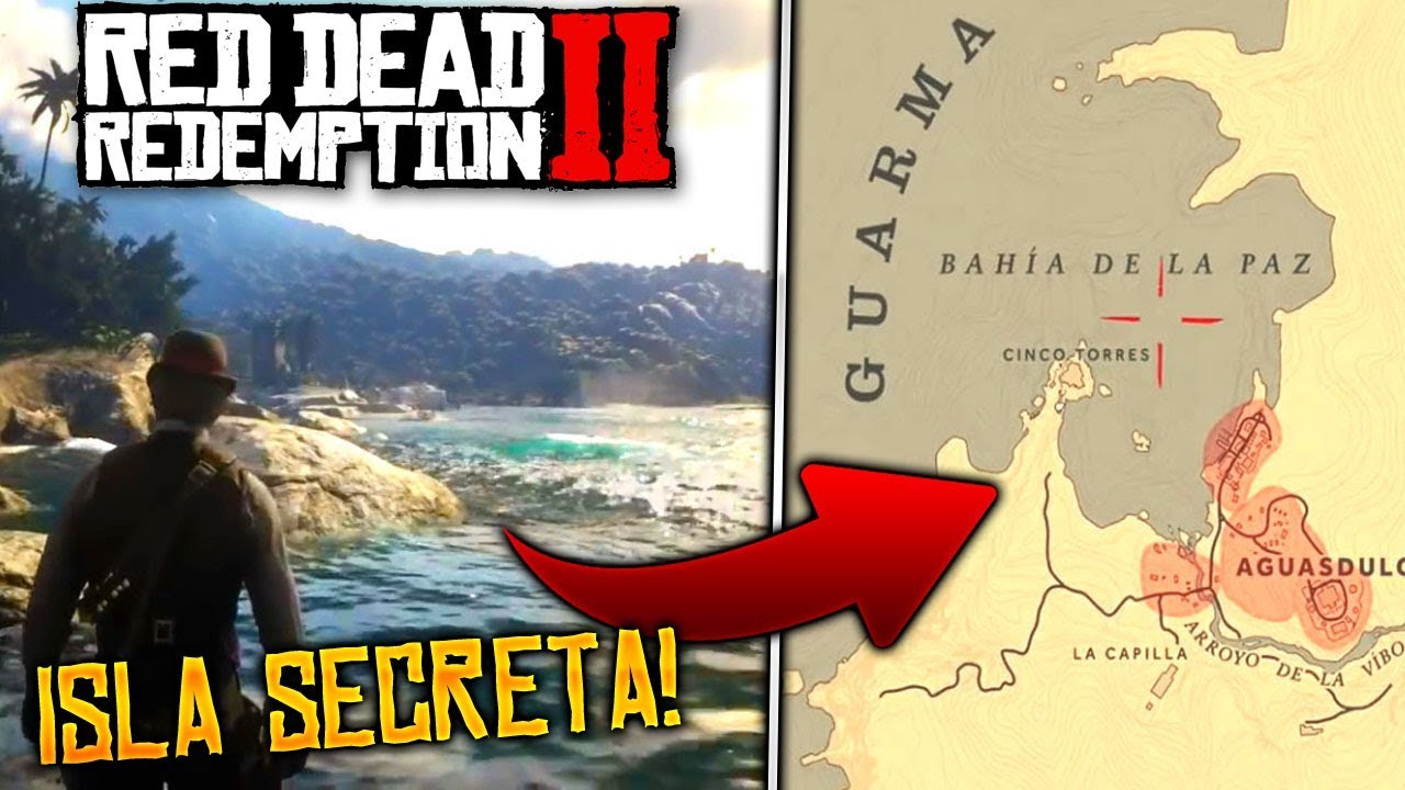 ¿CÓMO IR DE NUEVO A GUARMA? ISLA SECRETA GLICHT - RED DEAD REDEMPTION 2 ...