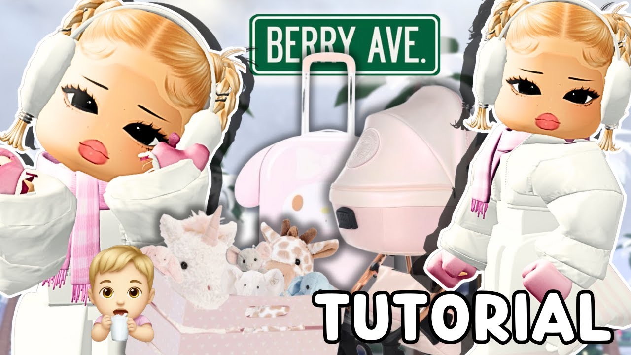 CUTE TODDLER TUTORIAL FOR BERRY AVENUE - YouTube