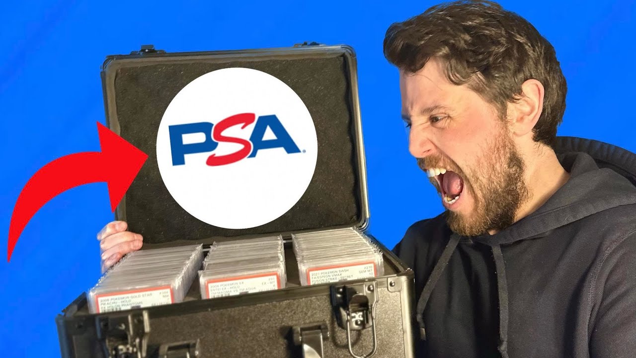 My GRADED POKÉMON CARD Collection Tour + Mail Day - YouTube