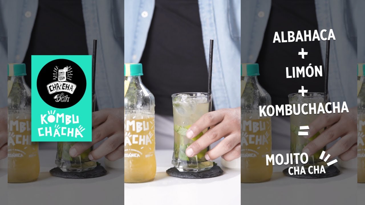 Kombuchacha - Mojito Cha Cha - Recetas con Kombucha 🌈 - YouTube