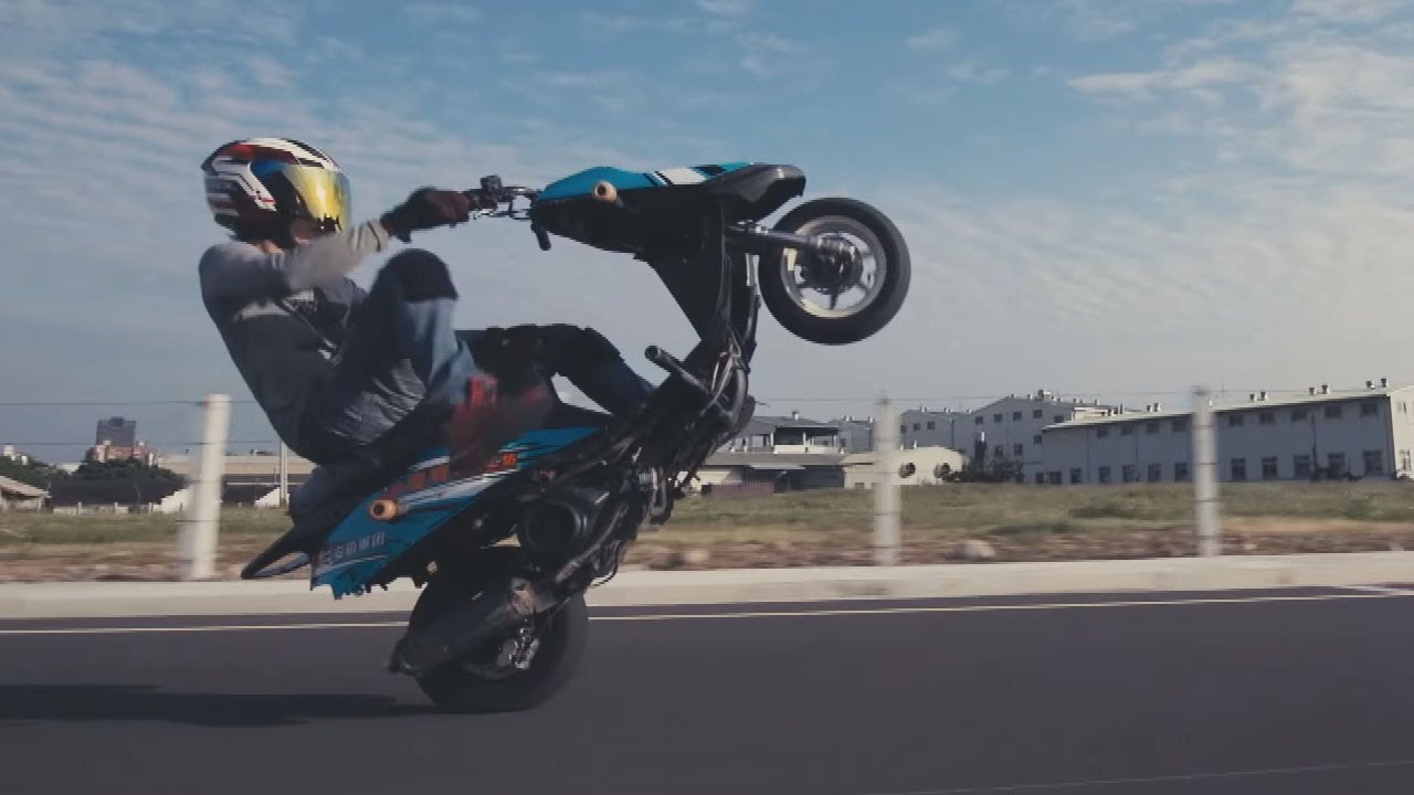 Scooter Stunts w/ Kuma Films - The Method BTS - YouTube