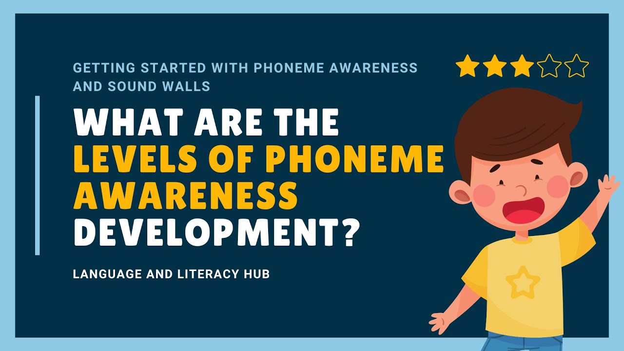 What are the levels of phoneme awareness development? | Getting Started ...