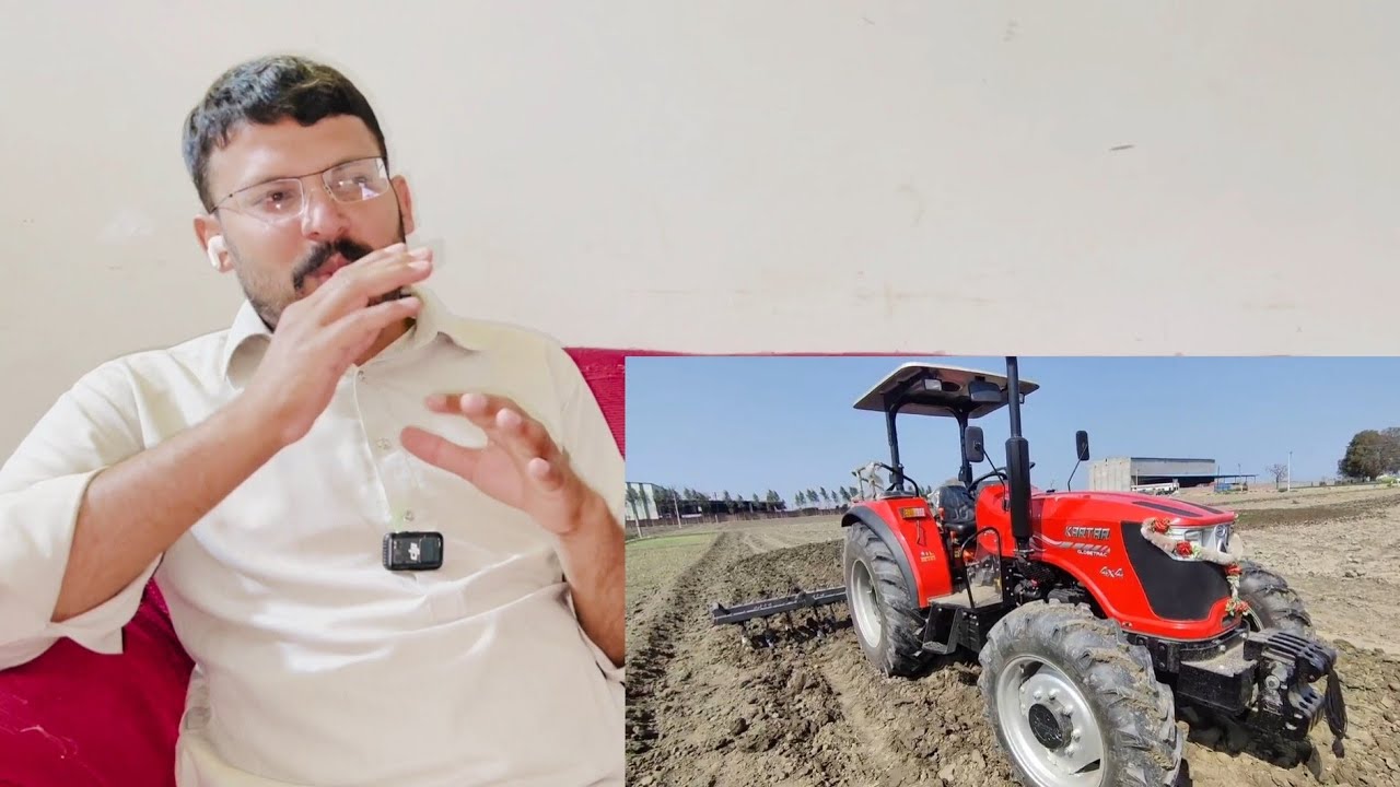 Kartar tractor 7536 4x4 tractor 75hp tractor 17cultivator - YouTube
