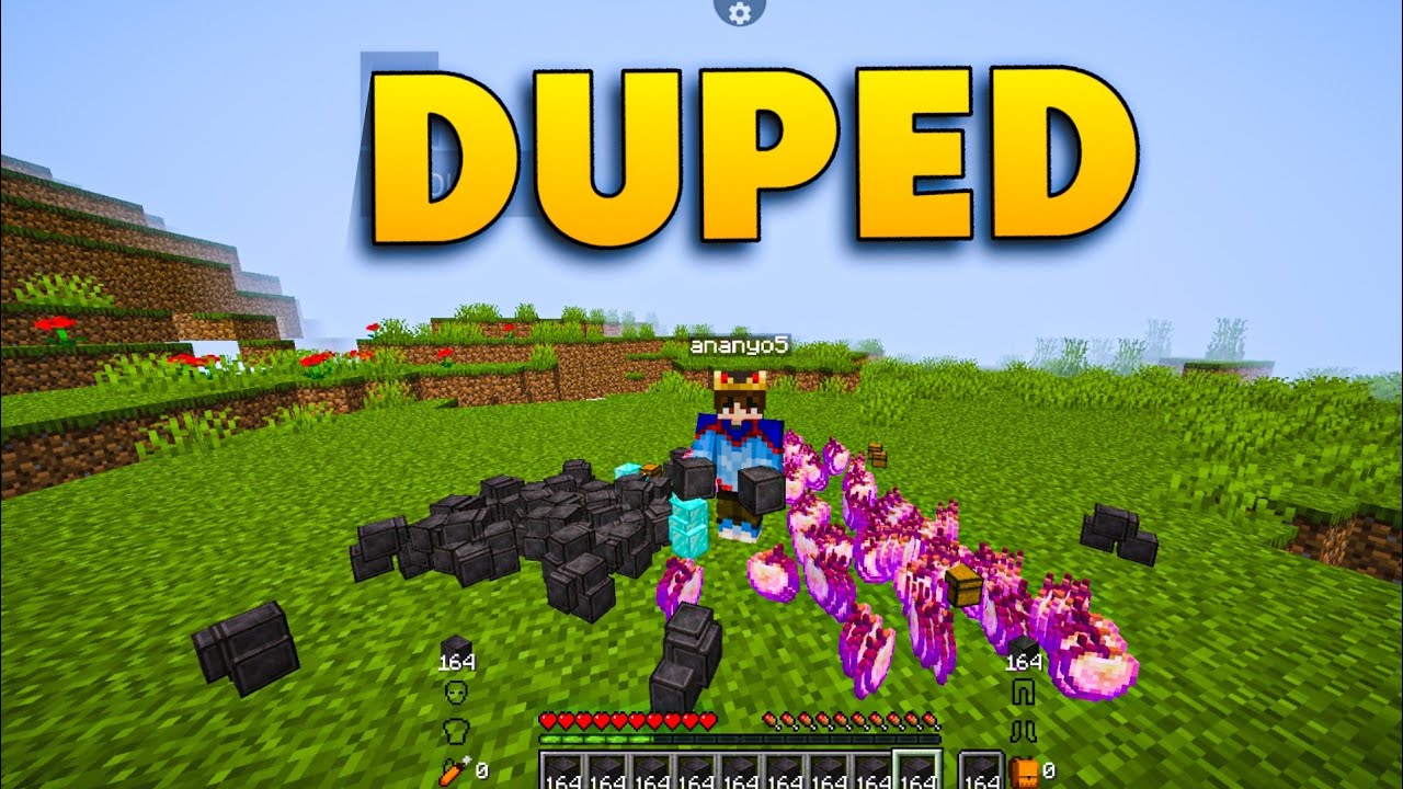 I Duped 4,200,000 Item In Survival Minecraft | Duping In Pay To Win ...