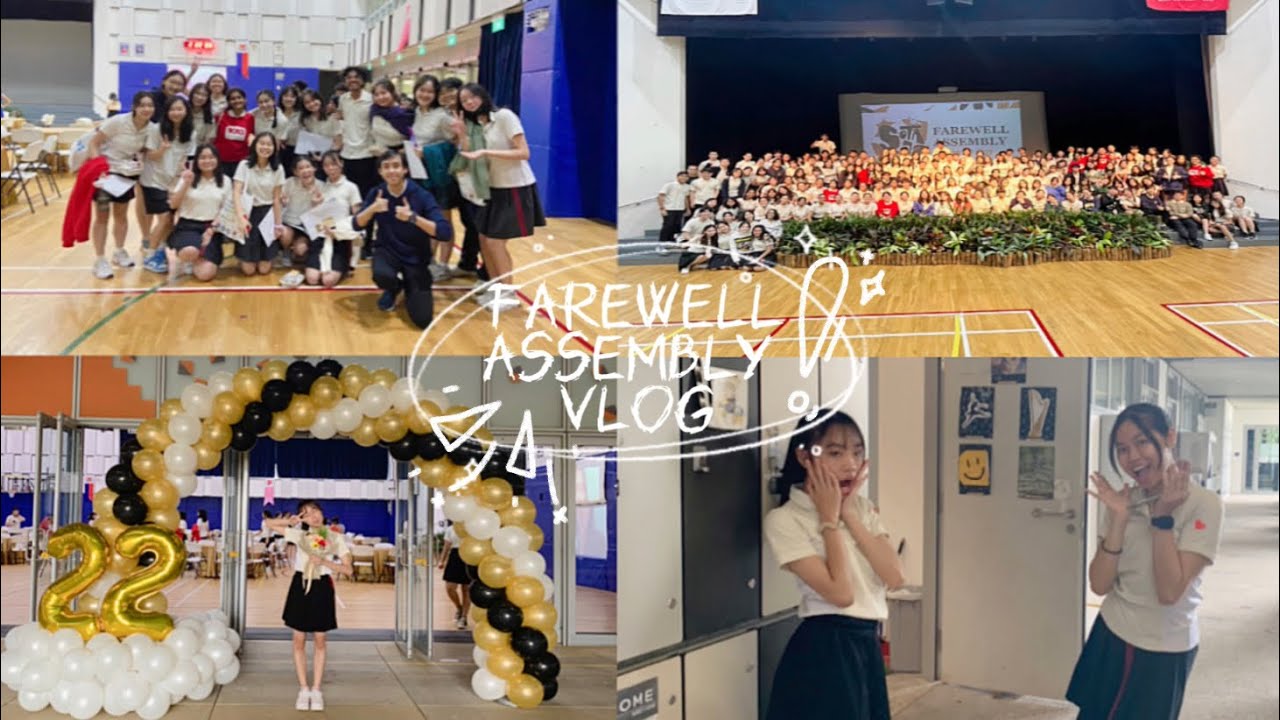 farewell assembly vlog | SOTA IB 🎓 - YouTube