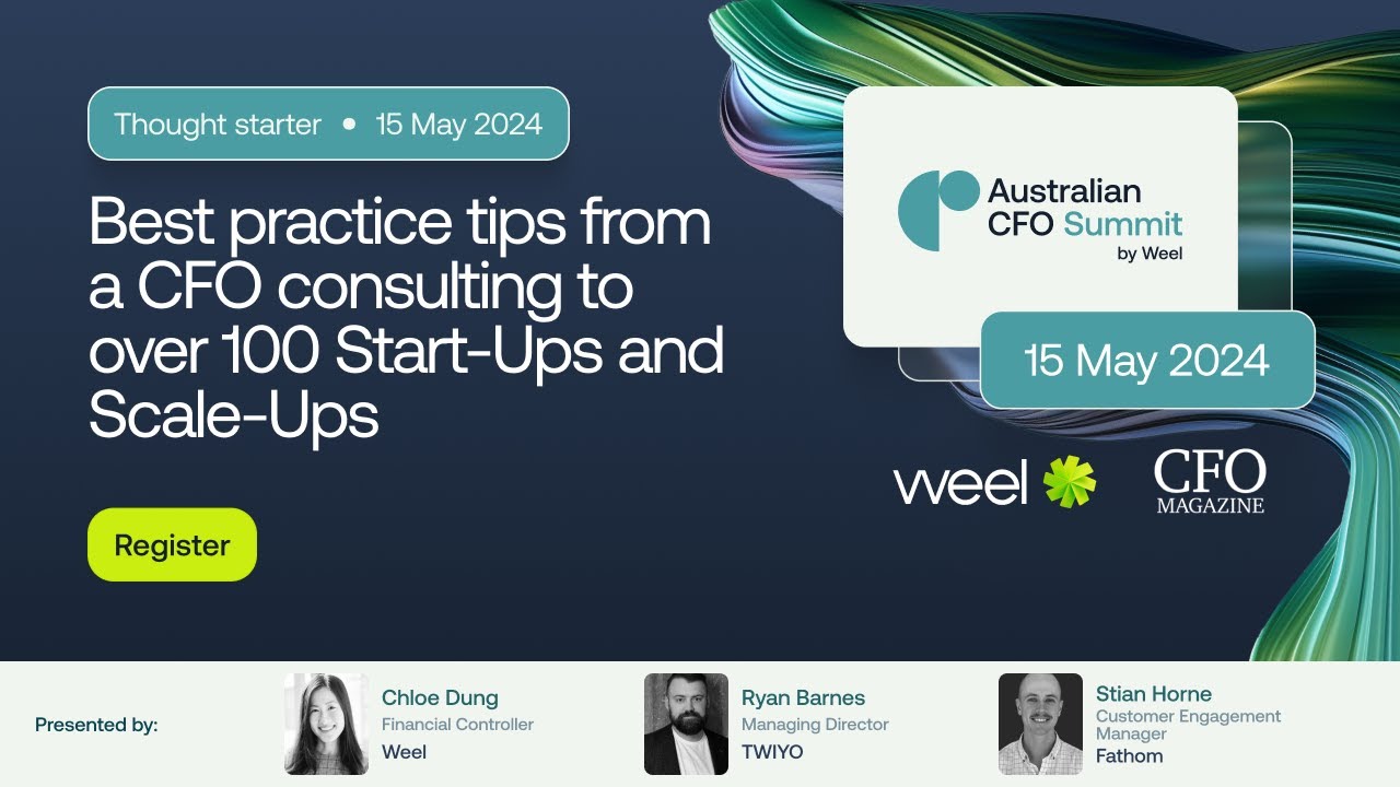 Best practice tips from a CFO consulting to over 100 Start-Ups and ...