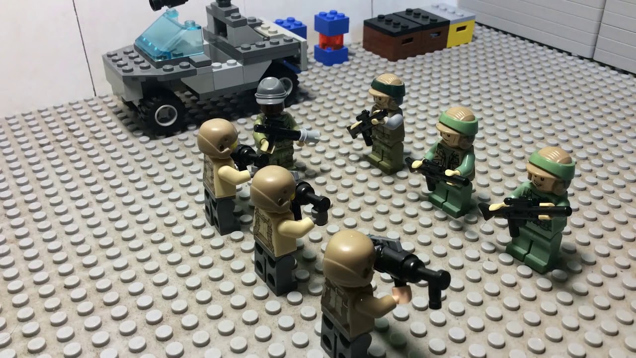 Lego Halo CE Sergeant Johnson's Heroic Speech - YouTube