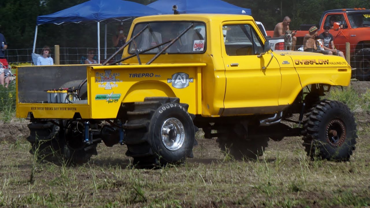 1979 F150 on Alcohol Mud Racing - YouTube
