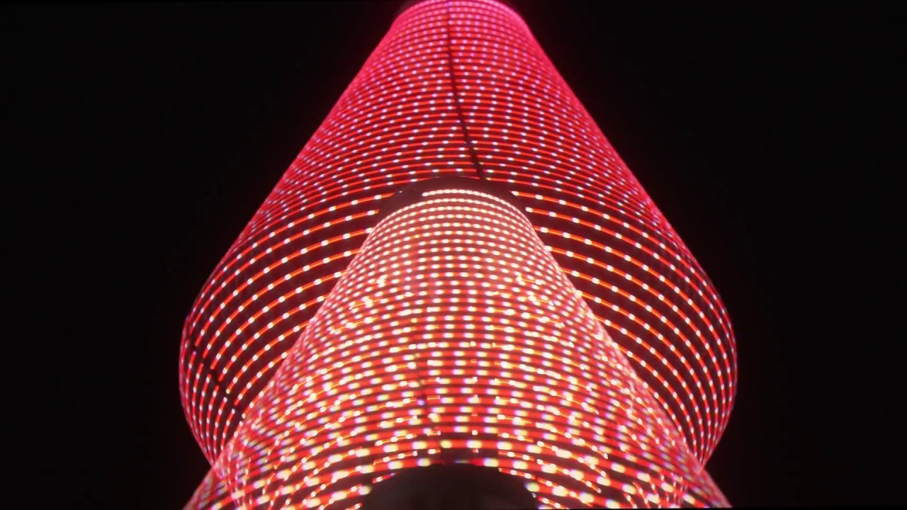 TransLight》kinetic lighting installation 2016 - YouTube