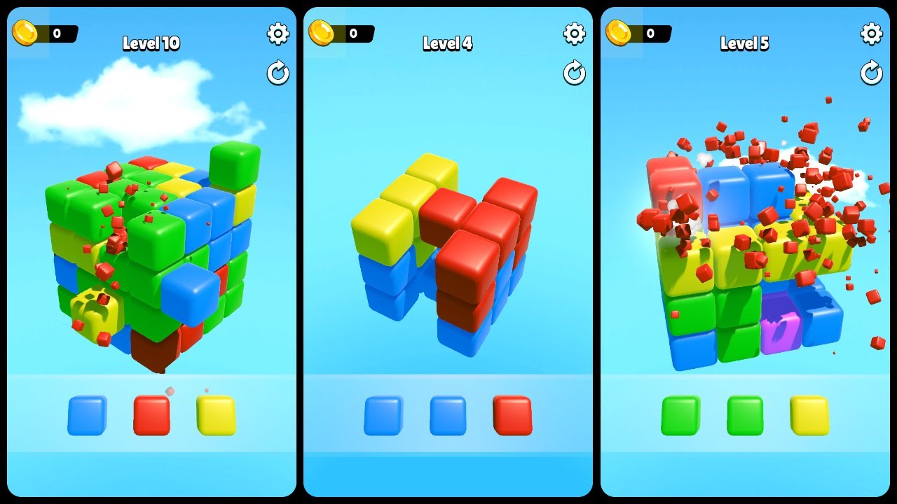 Drop Cubes Gameplay Video for Android - YouTube