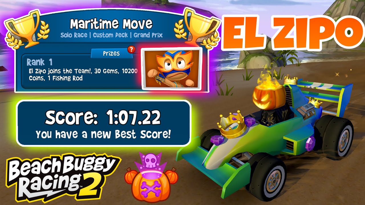 Maritime Move 🦦| El Zipo ⛽️Prize💫| Grand Prix 🏎️| Beach Buggy Racing 2 ...
