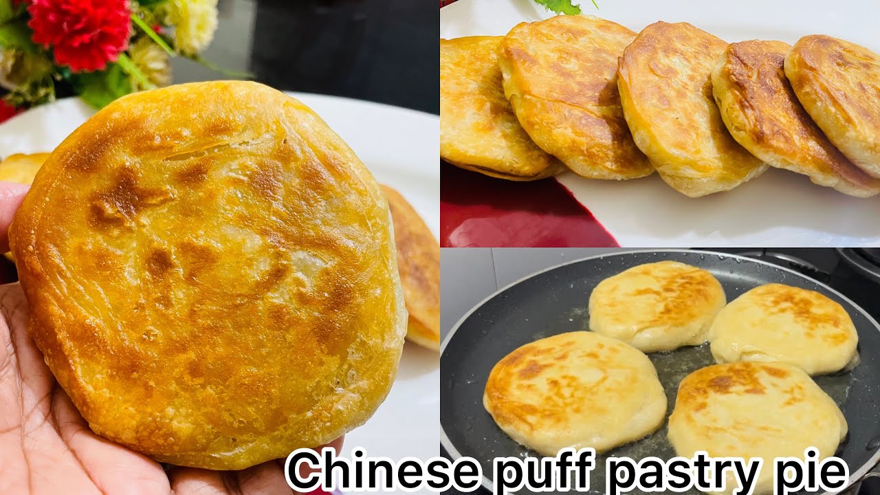 Chinese Puff Pastry Pie Recipe | Chicken Puff Patties - YouTube