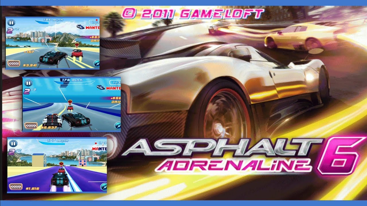 Asphalt 6 Adrenaline Java | Java Game 2011 - YouTube