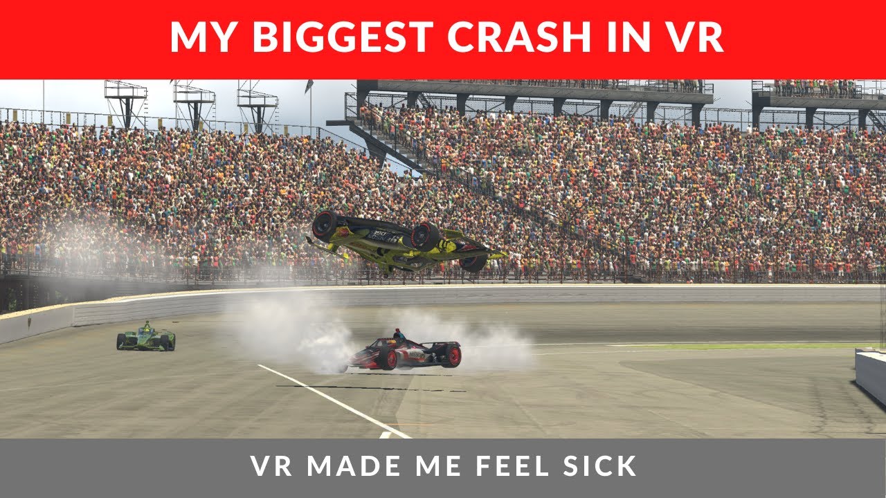 My Biggest Crash In VR - iRacing - YouTube