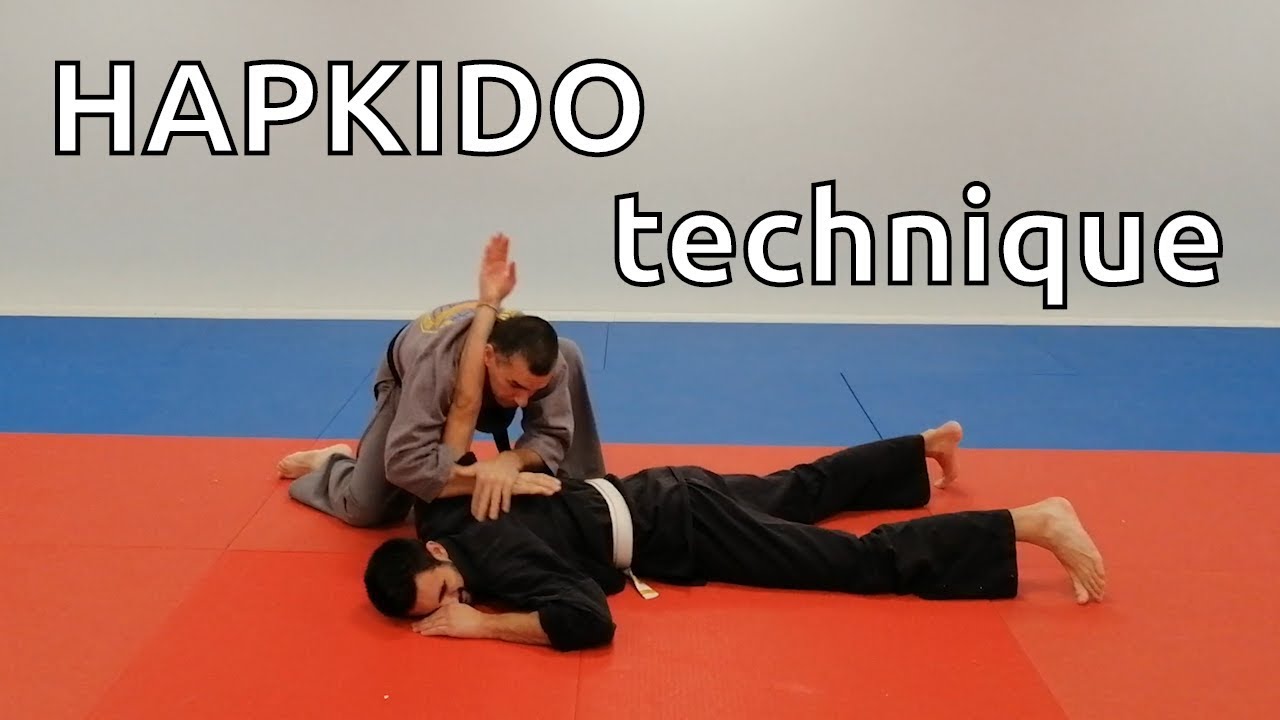 hapkido technique - YouTube