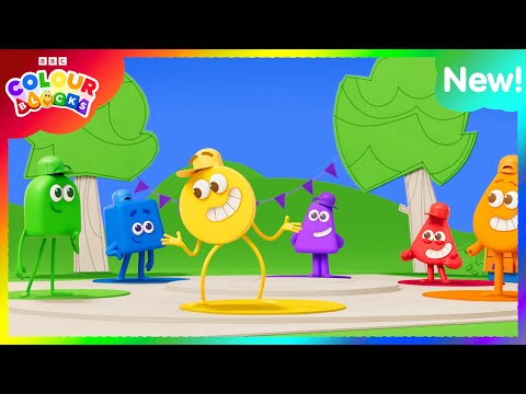Pick A Partner | FULL EPISODE - S1 E17 | Learn Colours - Kids Cartoons | Colourblocks