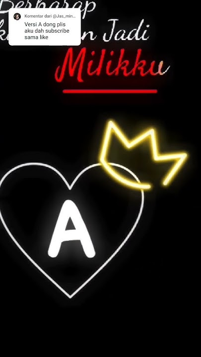 Versi A nii udh, siapa lagi yg mau ak buatin? | #request #crush | @Oh_phyraa - YouTube