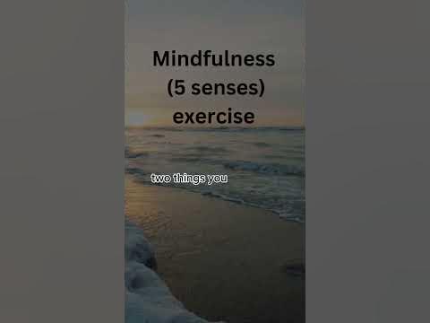 Mindfulness (5 senses) Exercise. - YouTube