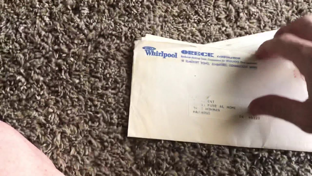 Vintage oreck whirlpool vacuum info - YouTube