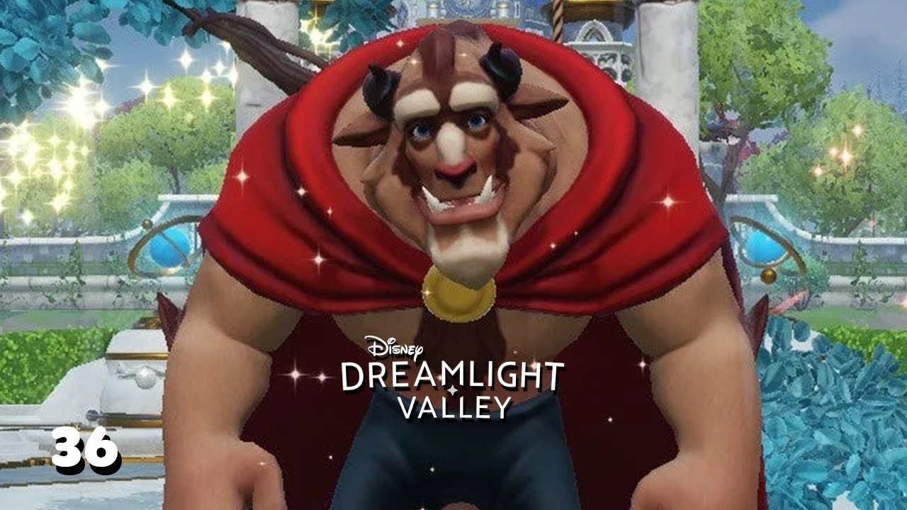 Beauty & the Beast Realm — Disney Dreamlight Valley — Gameplay ...