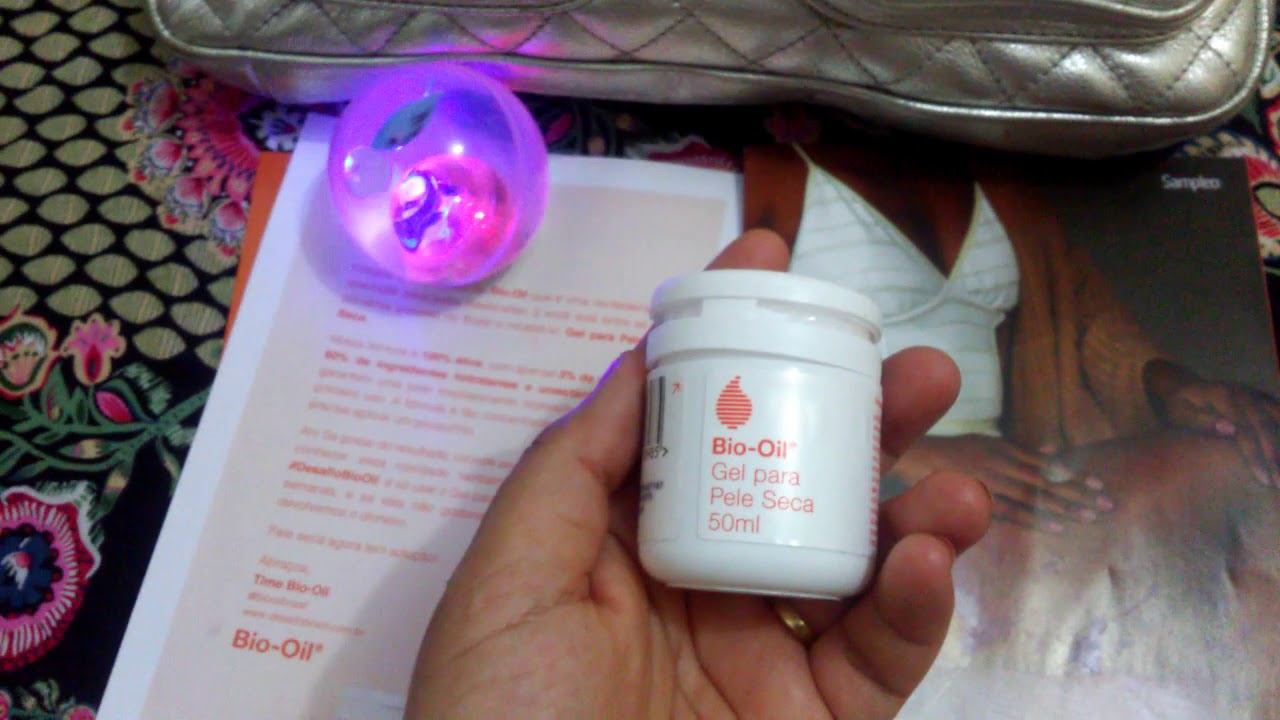 Dica deu certo comigo, Gel para pele seca Bio Oil - YouTube