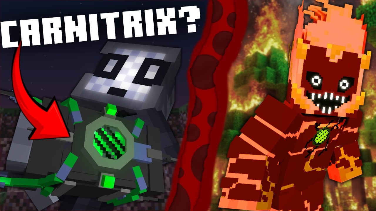 Marshy Added The Carnitrix... Marshy's Addon Update (Minecraft Ben 10 ...
