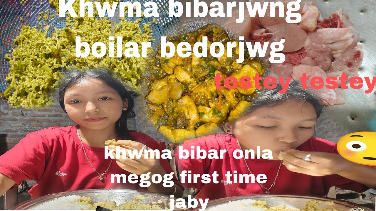 Khwma bibarjwng boilar bedor megog ll first time jaby khwma bibar ...