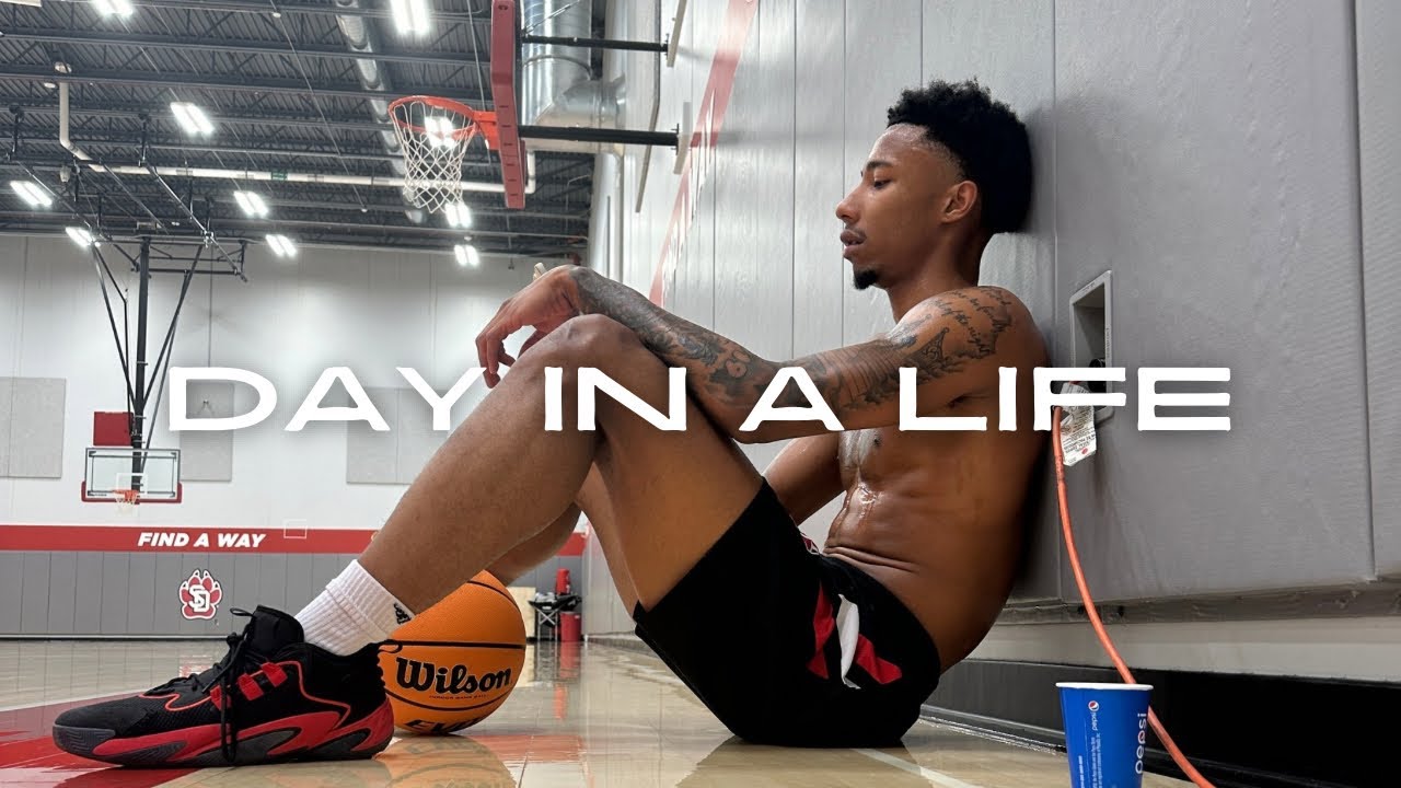 Division 1 Basketball Player Day in a Life | Off Day - YouTube