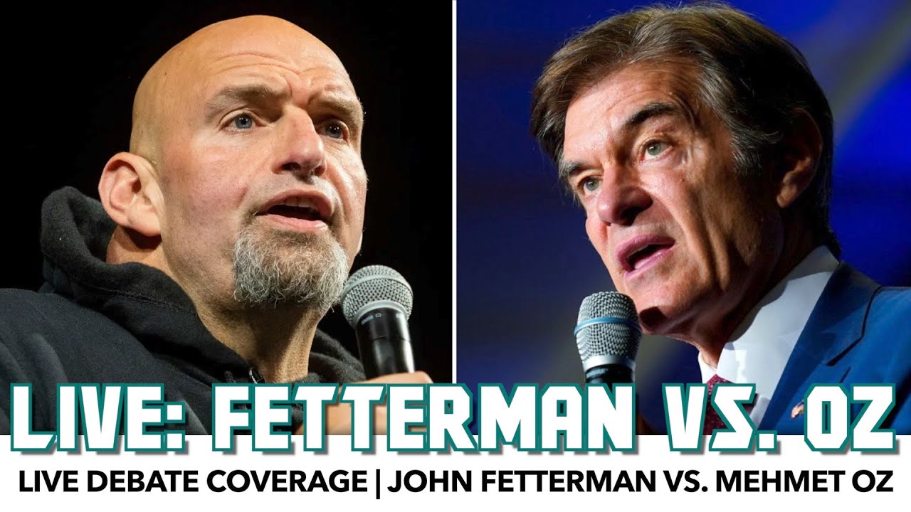 LIVE: Fetterman vs. Oz | Debate Coverage | Rational Live! - YouTube