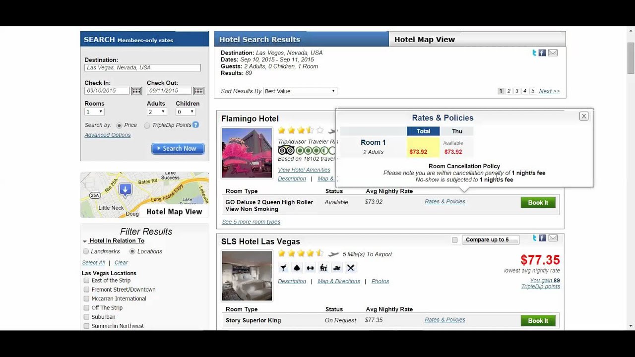 How to use the blue booking engine within Hotels Etc - YouTube