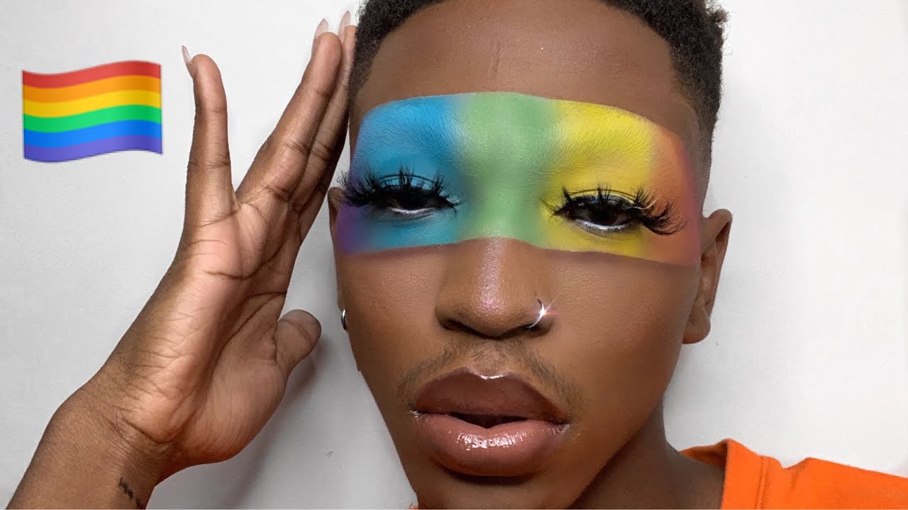 RAINBOW PRIDE MAKEUP TUTORIAL || Edward Blends - YouTube
