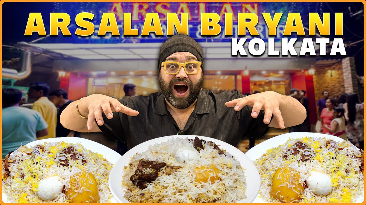 Kolkata Best Arslan Biryani - YouTube