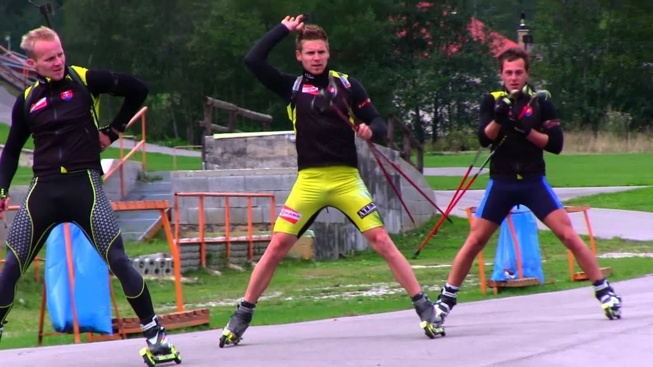 Summer Biathlon Workout - YouTube