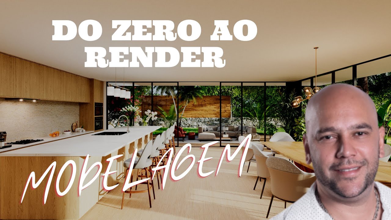 1 - Aprenda do zero ao render a fazer uma cozinha incrível - YouTube