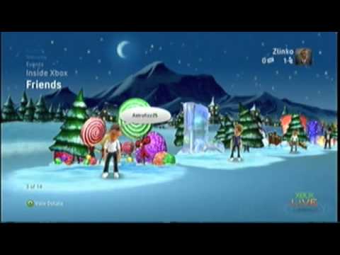 Xbox 360 - 2008 Holiday Premium Theme - YouTube