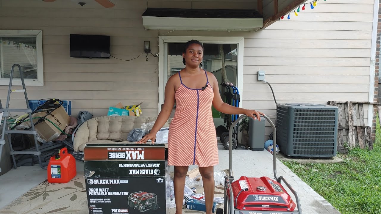 How to Start Black Max Generator | Affordable Generator for Home ...