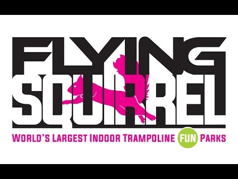 Flying Squirrel | Calgary Attraction | Trampoline Fun Park - YouTube