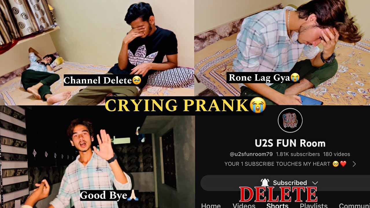 WHY I’M CRYING 😢 /PRANK ON FRIENDS - YouTube