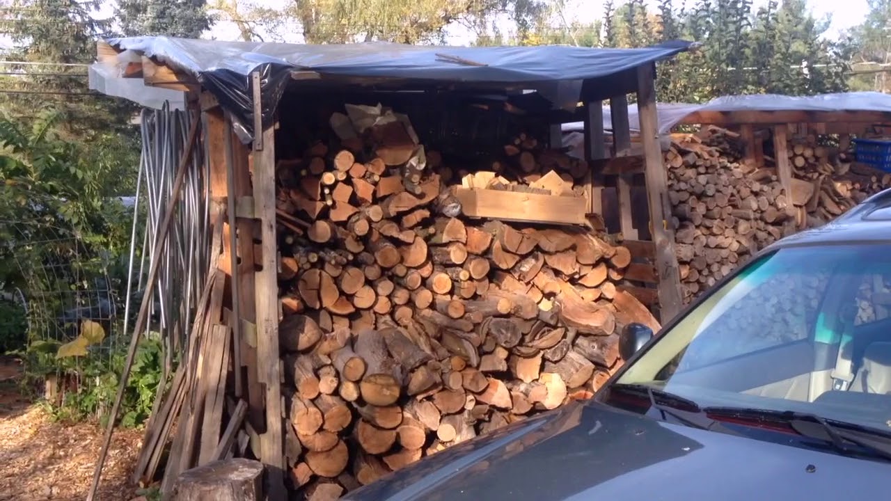 Storage Shed - Made of Pallets - Very worth building! - YouTube