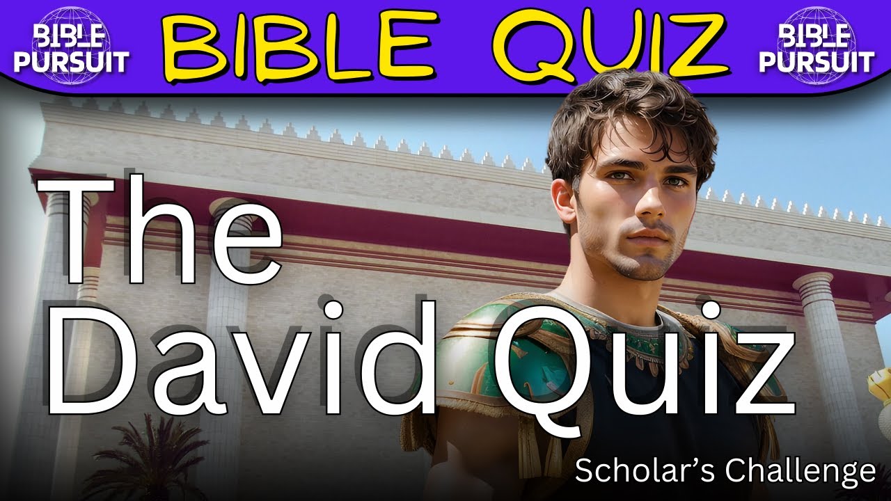 Bible Quiz on King David 😀 Take The Bible Trivia Quiz and Add It to ...