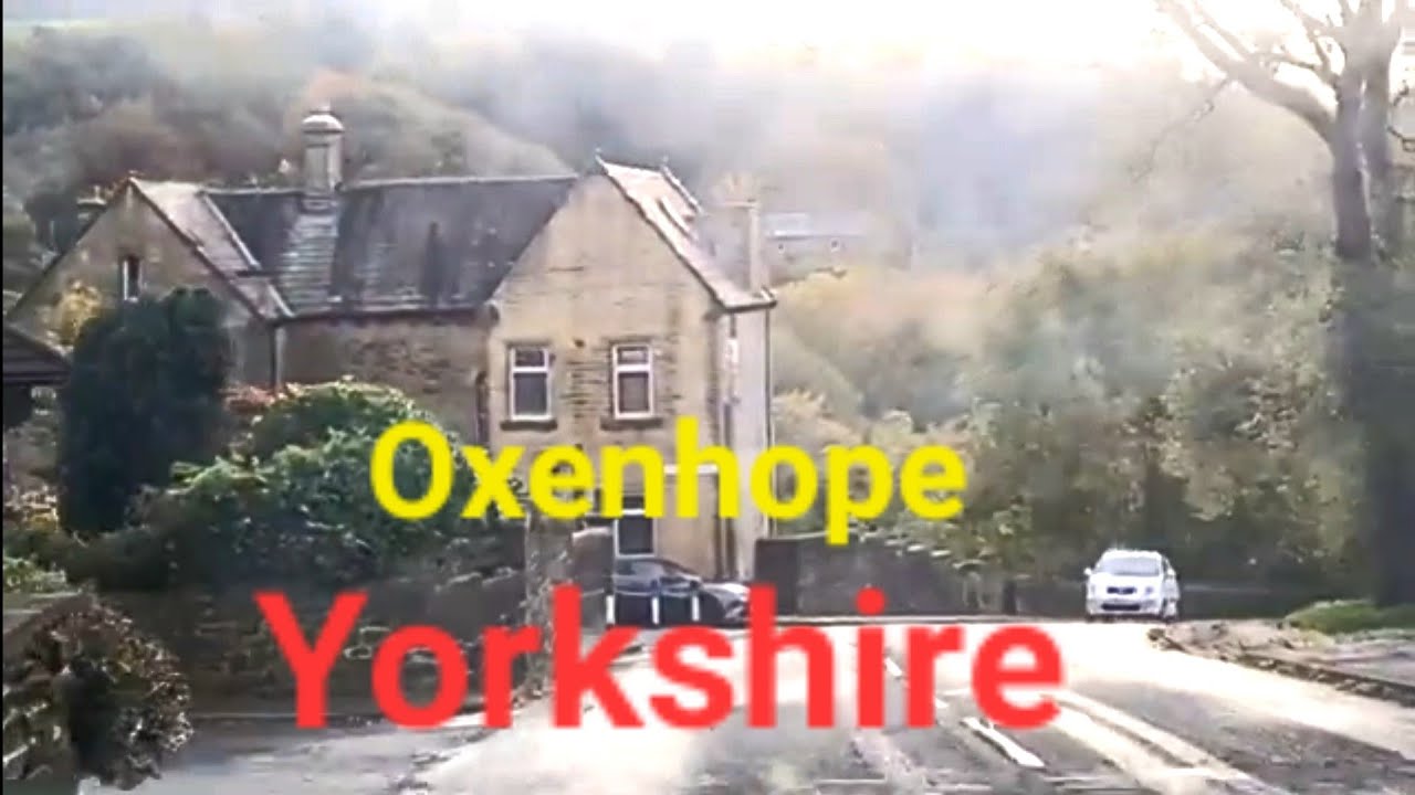 Driving to the local shop from our cottage, Oxenhope - Yorkshire ...