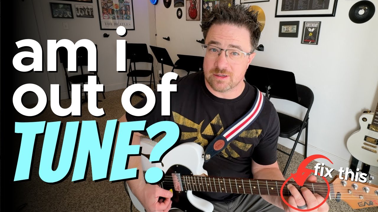 Why do I sound out of tune? DO THIS if your guitar is tuned but ...