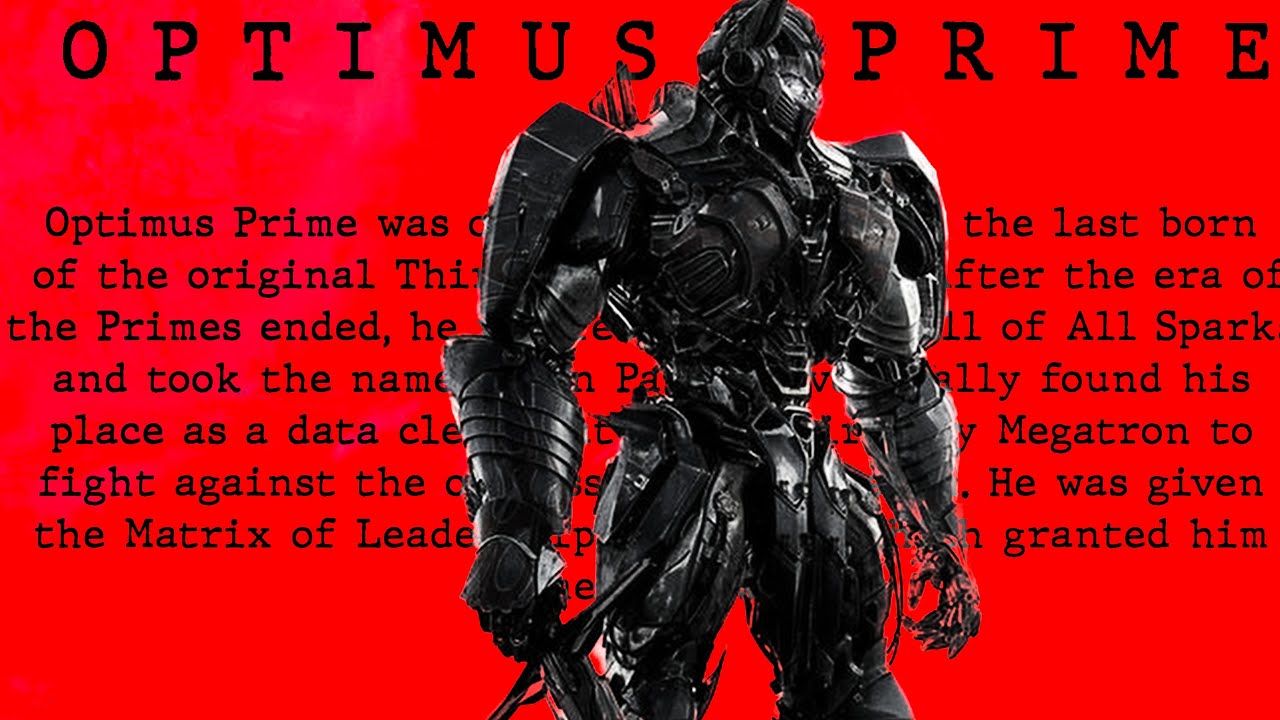 OPTIMUS PRIME-SYMBIOTE STYLE #optimusprime #transformers #symbiote #amv ...
