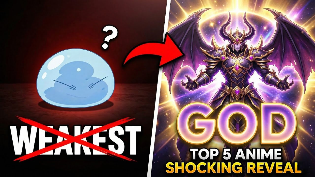 SHOCKING! The WEAKEST Heroes Who Became GODS (Top 5 Anime) - YouTube