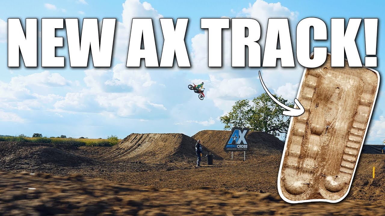 FIRST RIDE ON OUR ARENACROSS TRACK! - YouTube