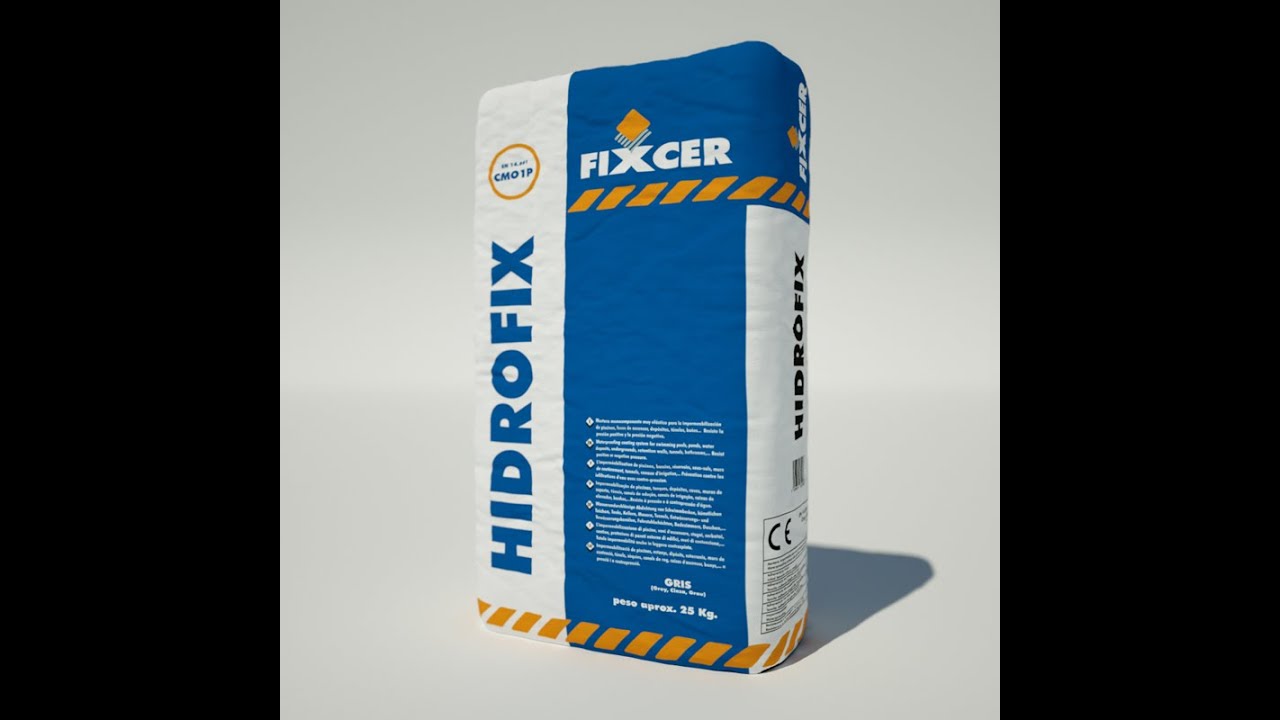 Cementitious Waterproofing of Swimming Pools HIDROFIX - Fixcer Products