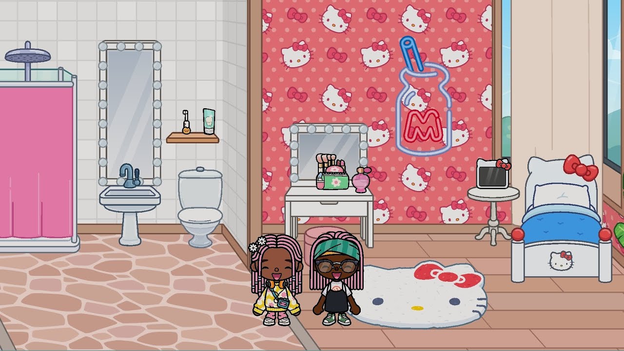 Welcome back video||Hello kitty Edition💓💜#hellokitty #funvideo # ...